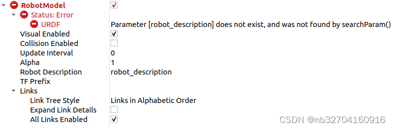 ROS踩坑（一）—— 载入多车时rviz模型显示错误_rviz status error-CSDN博客