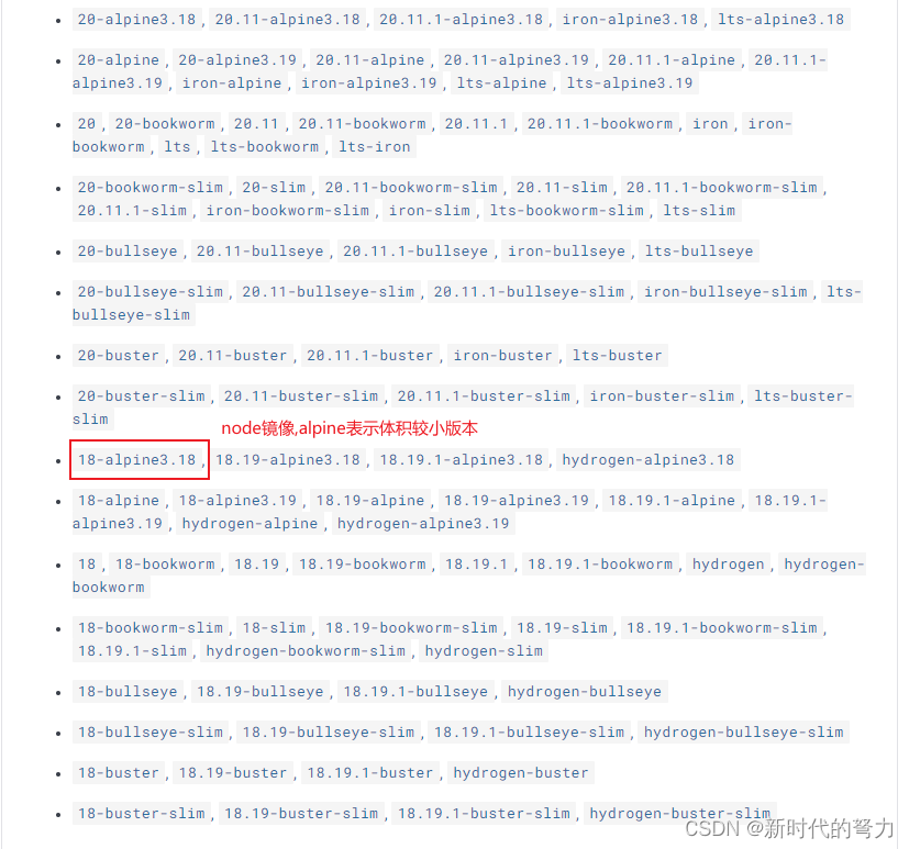 docker命令_node:18-alpine-CSDN博客