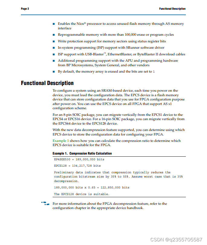 EPCS16SI8N FPCA配置存储器 贴片SOP8 丝印EPCS16N 规格资料-CSDN博客