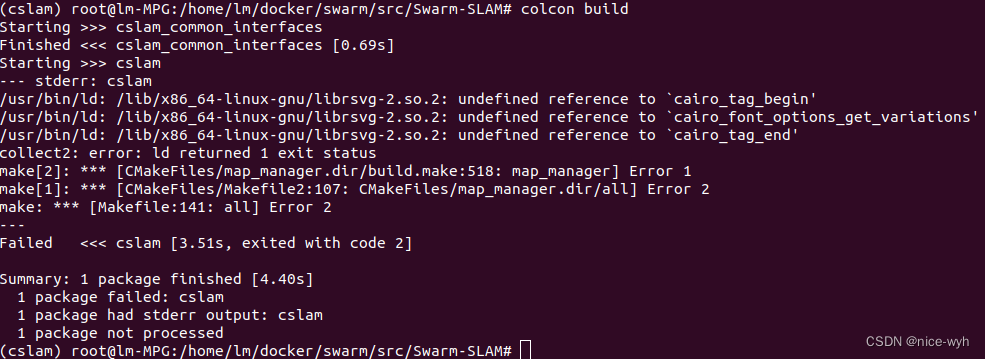 使用docker配置Swarm-SLAM-CSDN博客