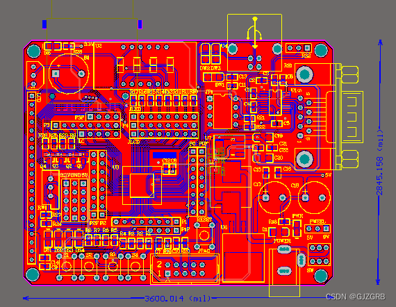 基于c8051f340单片机应用系统硬件开发板(原理图pcb)工程文件 Ad09设计工程文件c8051f340极简开发板 Csdn博客