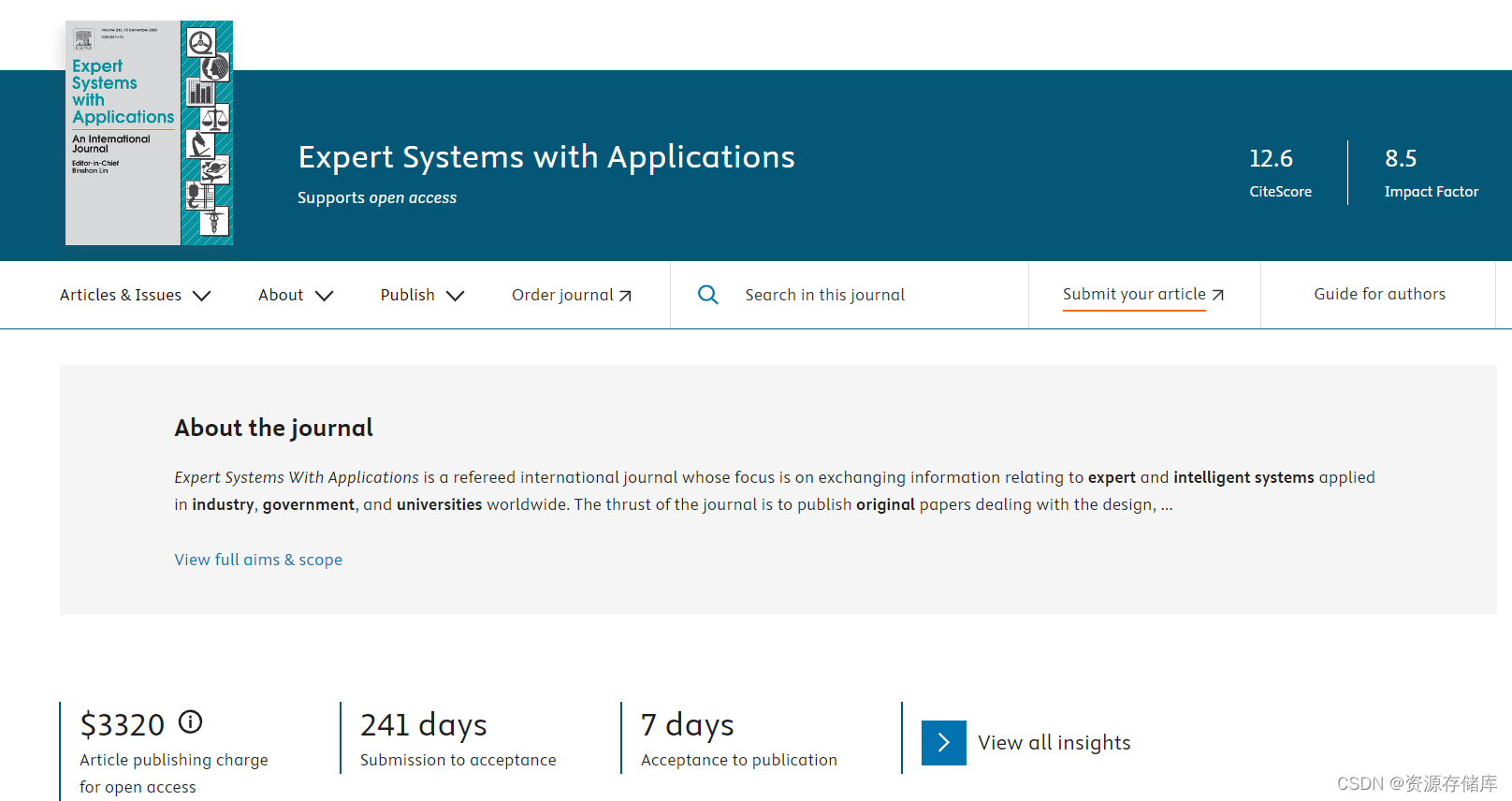 Expert Systems with Applications_expert system with application latex模板-CSDN博客