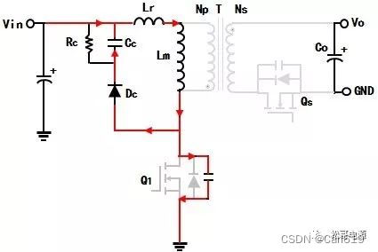 ZVS Flyback(零电压开通反激变换器)-CSDN博客