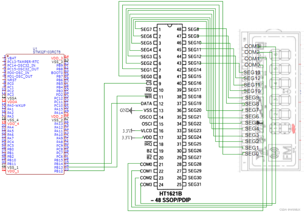 【STM32】_02_使用HT1621B驱动段码液晶屏_stm32驱动ht1621b-CSDN博客