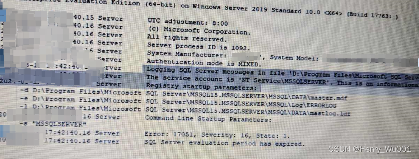sqlserver连接错误：SQL评估期已过问题解决_sqlserver评估期已过怎么处理-CSDN博客