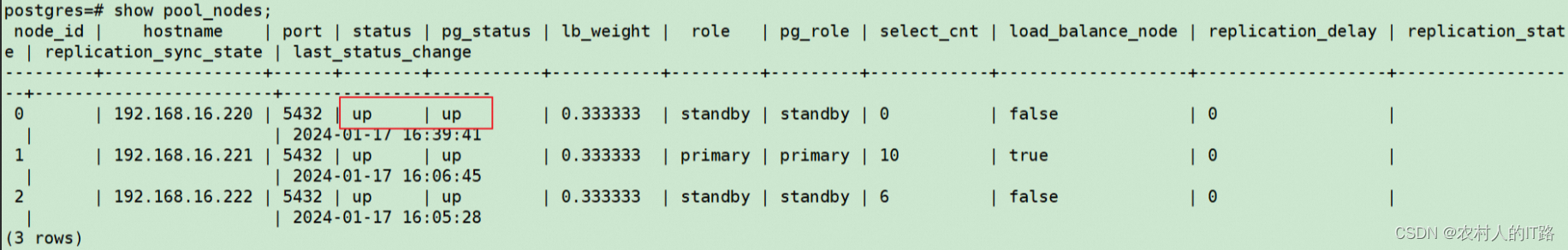 PostgreSQL基于 Pgpool 实现读写分离-02_pgpool 读写分离-CSDN博客