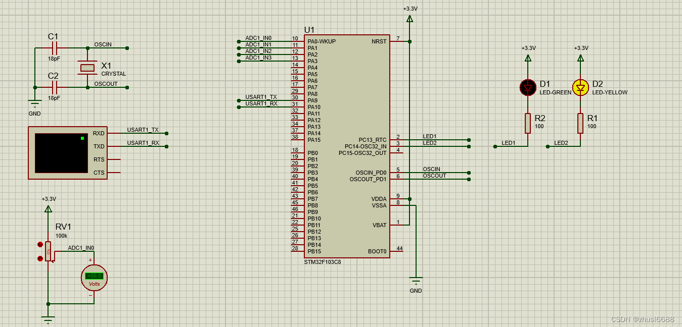 Proteus8.0仿真应用设计（四十一）基于STM32CubeMX的多路ADC采样（中断方式）应用设计仿真_多路采样设计-CSDN博客