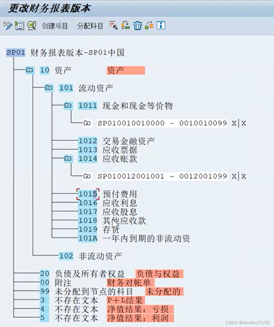 SAP 定义会计报表版本（OB58_SM30）_sap ob58-CSDN博客