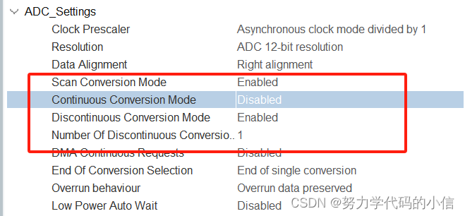 STM32学习之ADC转换_scan conversion mode-CSDN博客