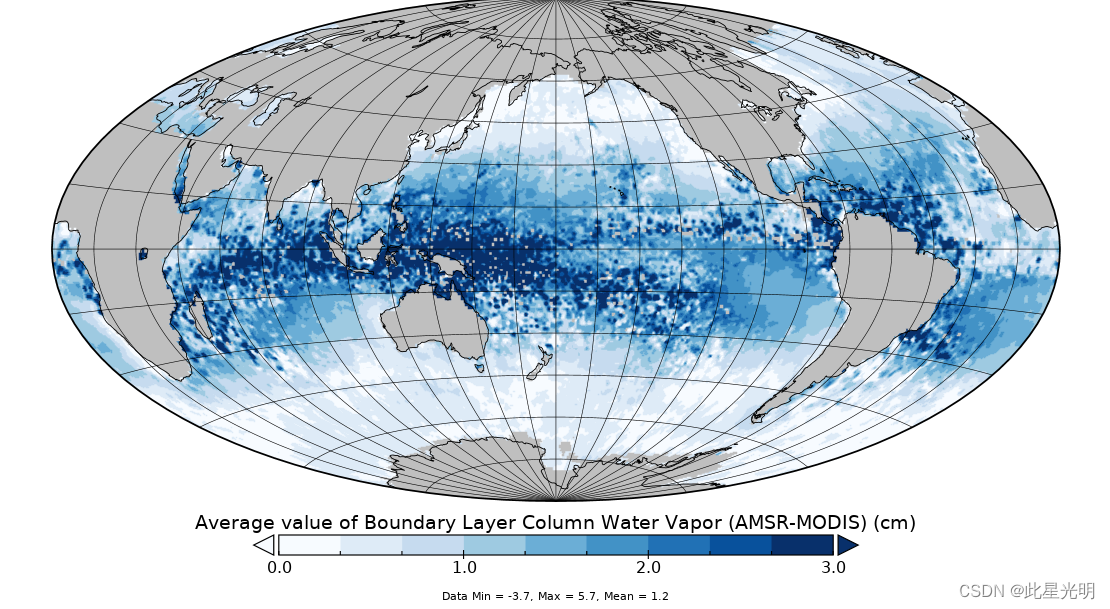 AMSR-MODIS 边界层水汽 L3 每月 1 度 x 1 度 V1和V2数据集 (AMMBLWV)-CSDN博客