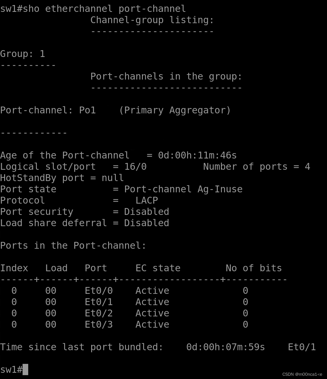 Etherchannel 链路聚合-CSDN博客