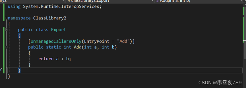 使用C#的控制台调用Aot发布的dll类库_c# aot-CSDN博客