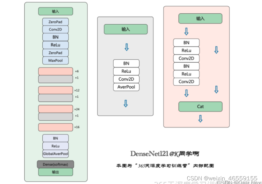 经典CNN算法解析实战-第J3周：DenseNet算法实战与解析-CSDN博客