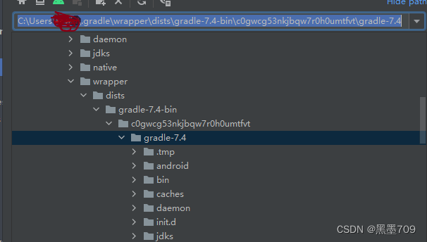 Could not install Gradle distribution from ‘https://services.gradle.org/distributions/gradle-7.4 ...