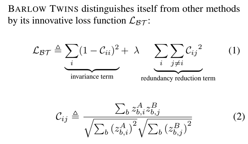 【自监督通用方法】Barlow Twins | 通过减少冗余进行的自监督学习-CSDN博客