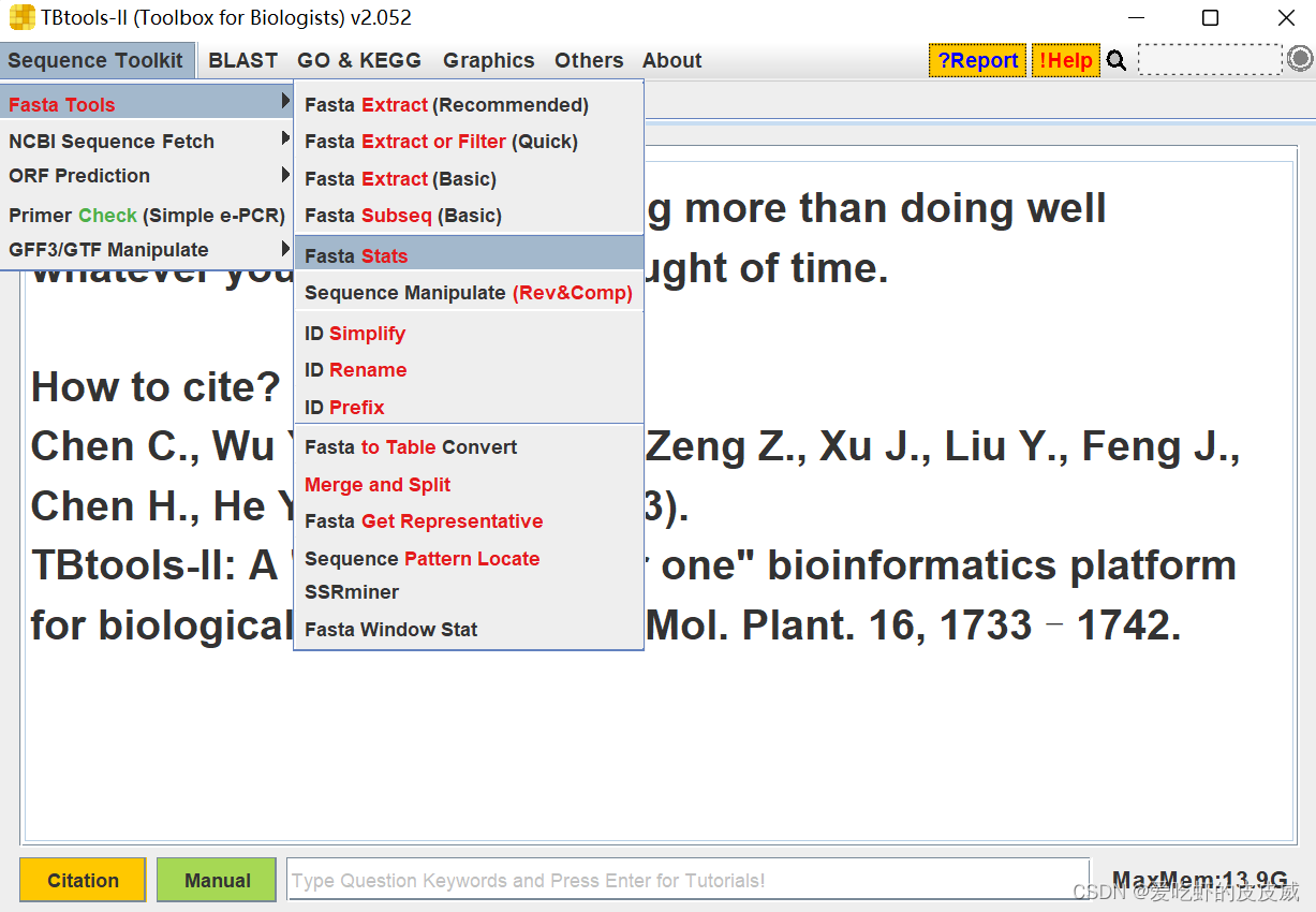 基于基因组获取对应的染色体名称及长度信息_如何利用tbtools提取物种基因组的长度-CSDN博客
