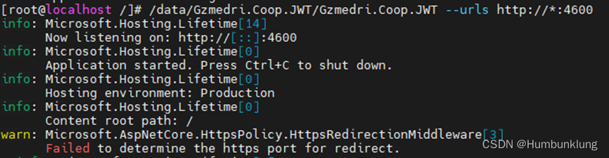 CentOS 7.9 部署.net 6.0 Web应用_centos7安装net6-CSDN博客