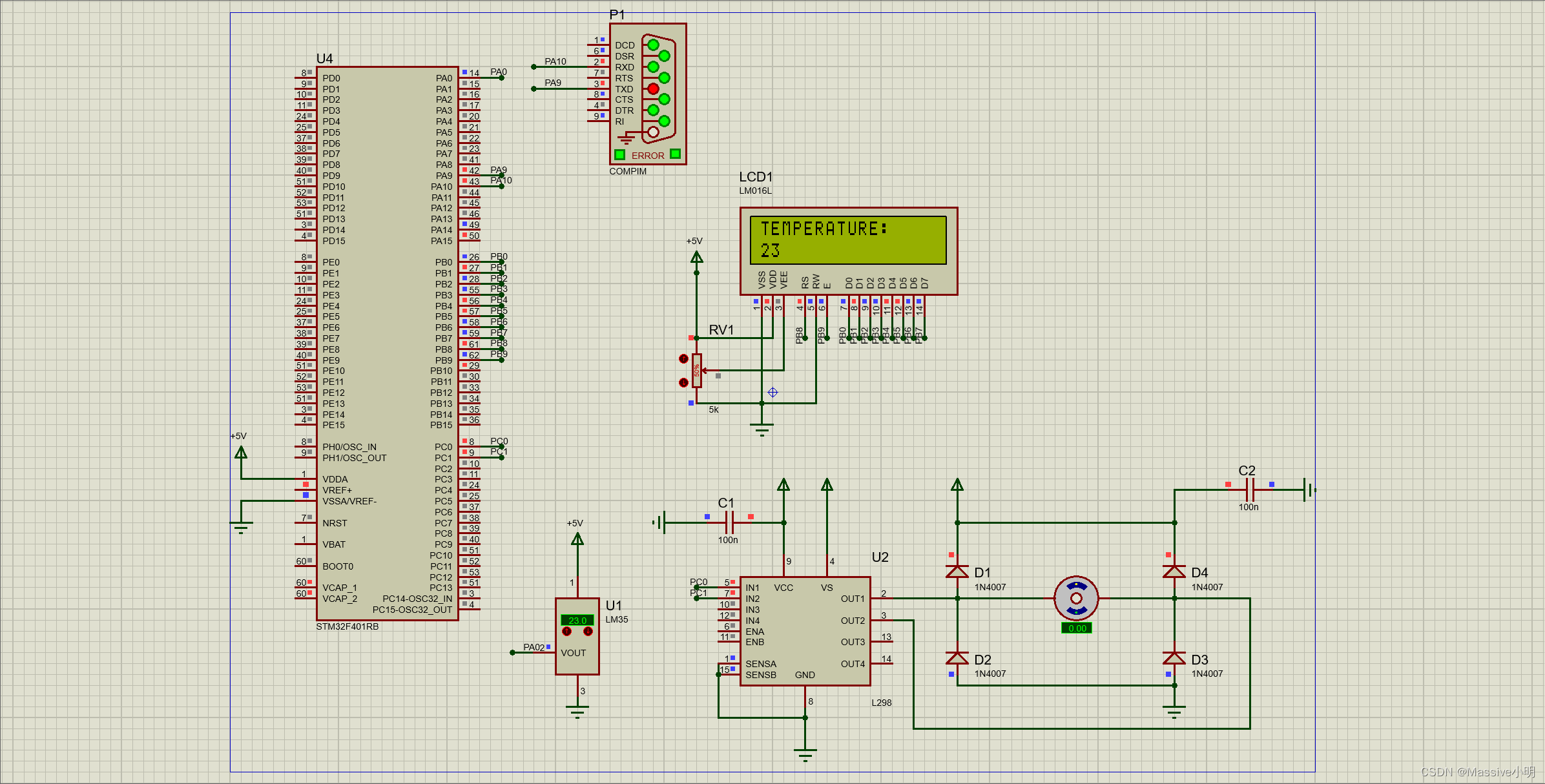 Proteus与Keil联调仿真（STM32F401版）_keil和proteus联调stm32设置-CSDN博客