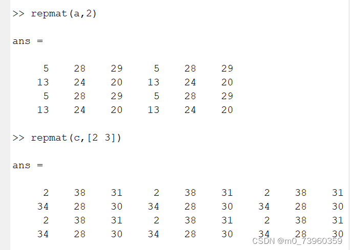 1.12打卡MATLAB学习_matlab矩阵左右拼接-CSDN博客