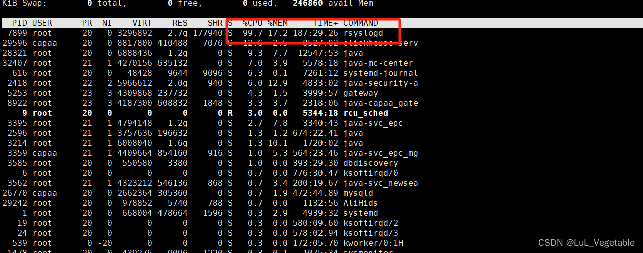 rsyslog占用内存CPU过高解决办法_rsyslogd进程cpu占用高-CSDN博客