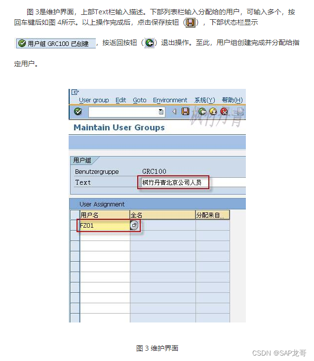 SAP-BASIS06-定义用户组USER GROUPS_sap 用户组-CSDN博客