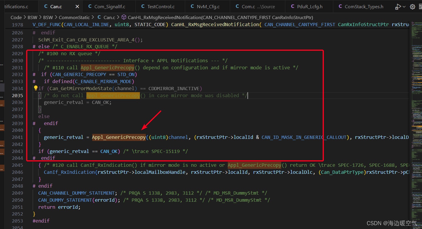 [AUTOSAR] 03 CAN Module Appl_GenericPrecopy-CSDN博客