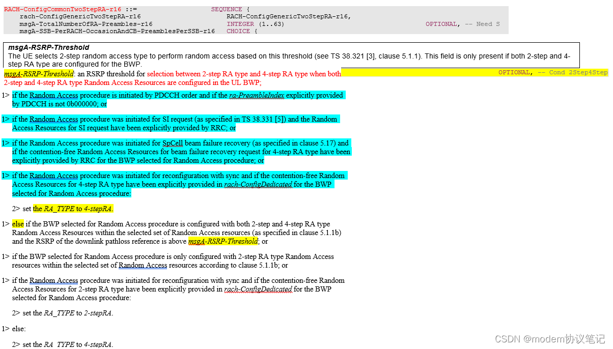 NR PRACH(六) type 2(2-step) RA基本过程及时频域映射-CSDN博客