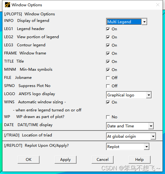 ANSYS中为方便截图展示，调整背景颜色和去除背景信息_workbench背景颜色-CSDN博客