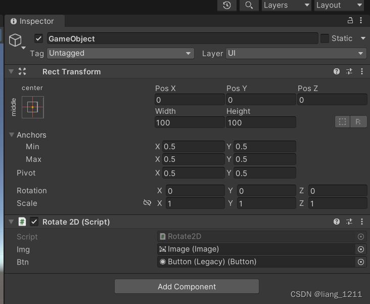 Unity完成2D轮转图 以及 按钮点击实现 随机转动_unity轮转图-CSDN博客