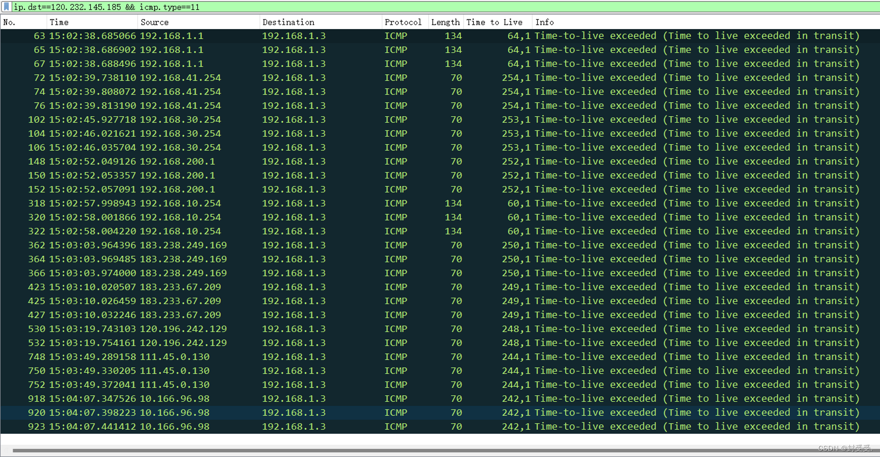 Tracert命令的基本原理和一些用法-CSDN博客