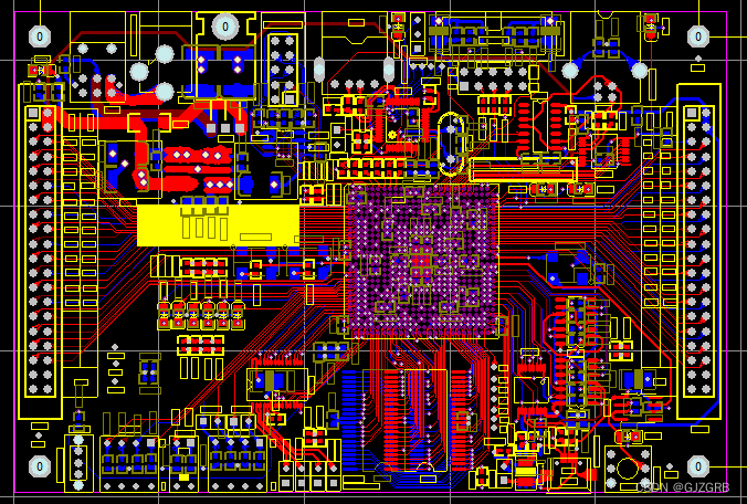 基于EP2C70F672 CYCLONE2 SRAM-USB FPGA项目应用开发板Protel（原理图+PCB）DDB工程文件-CSDN博客