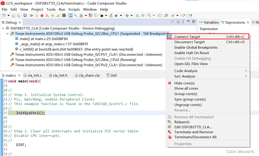 DSP28377D学习记录——（CLA配置）_28377 cla-CSDN博客