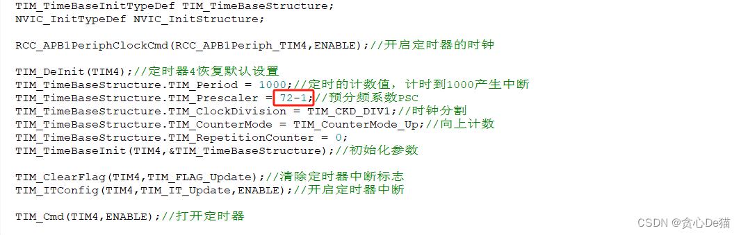 STM32定时器TIM_Prescaler参数详解_stm32 prescaler-CSDN博客