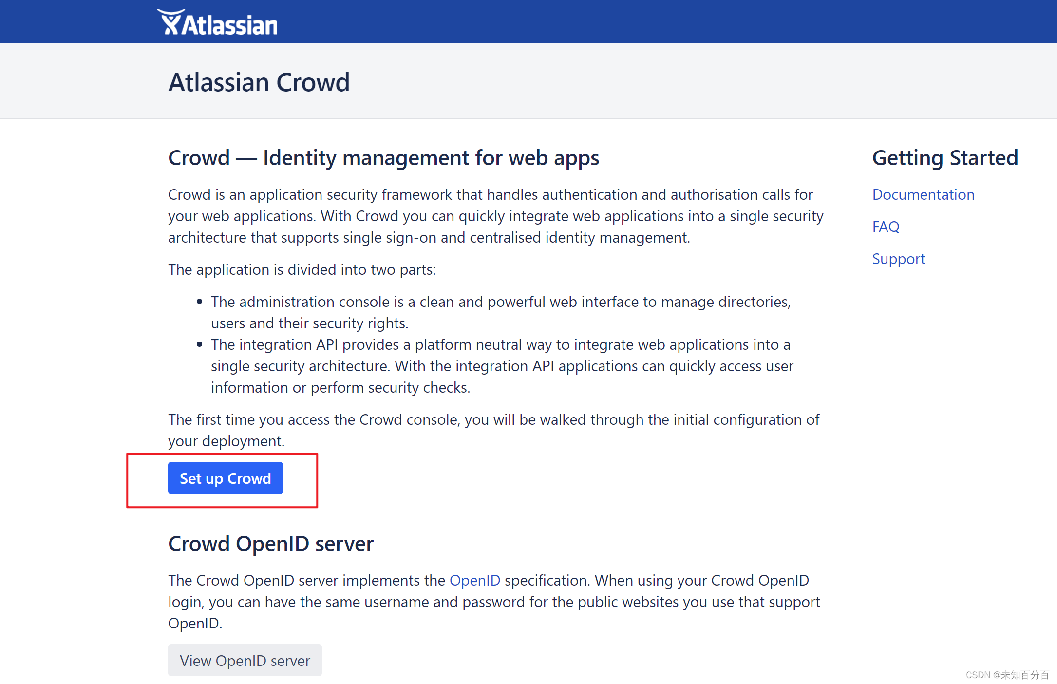 未授权访问：Atlassian Crowd未授权访问漏洞_atlassian crowd 未授权访问-CSDN博客