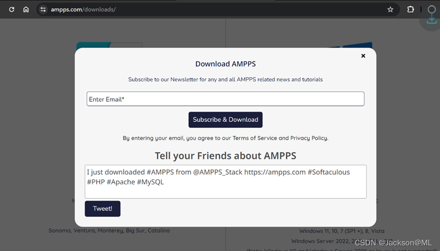 2024最新版AMPPS安装使用指南-CSDN博客