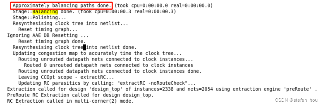 ccopt的log详解_innovus ccopt cluster mode有什么用-CSDN博客