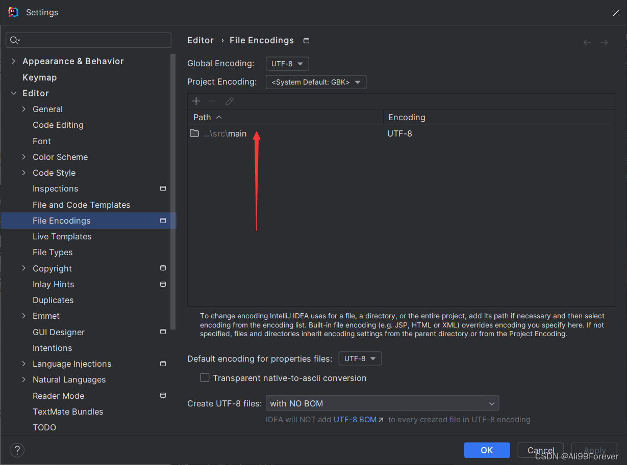 spring项目application.properties配置文件的注解在idea中乱码，字符编码为ISO-8859-1不能更改问题_idea application.properties ...