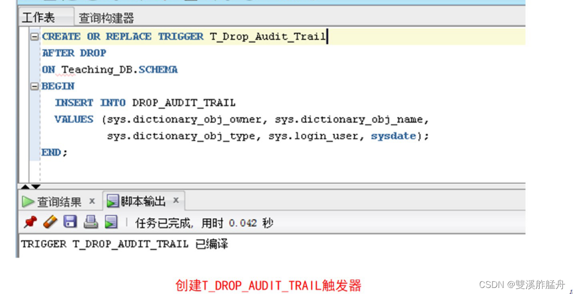 Oracle第四章plsql——存储过程，触发器plsql触发器存储过程 Csdn博客 