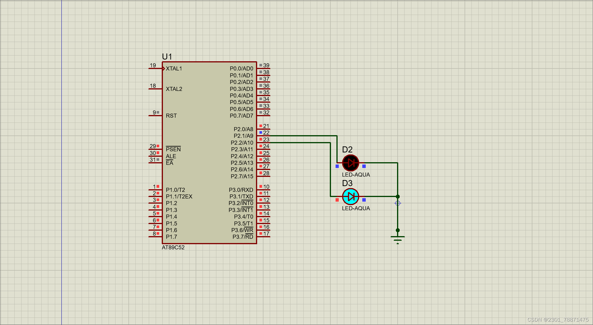 利用proteus和keil5在at89c52上实现51呼吸灯和51时钟_keil5呼吸灯程序代码-CSDN博客
