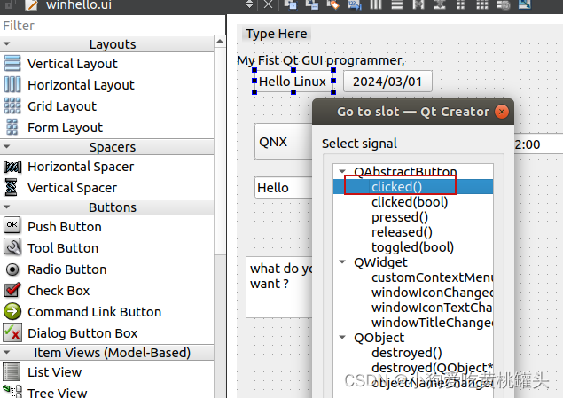 《操作系统实践 基于linux应用与内核编程》第8章 利用qt开发gui应用程序linux中qt Gui开发 Csdn博客