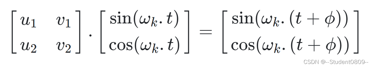 对Positional Embedding的sin-cos对的解释_sin position embedding-CSDN博客