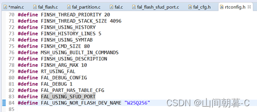 RT-Thread配置STM32的SPI Flash，SFUD，FAL，easyflash流程_rt-thread studio fal easyflash-CSDN博客