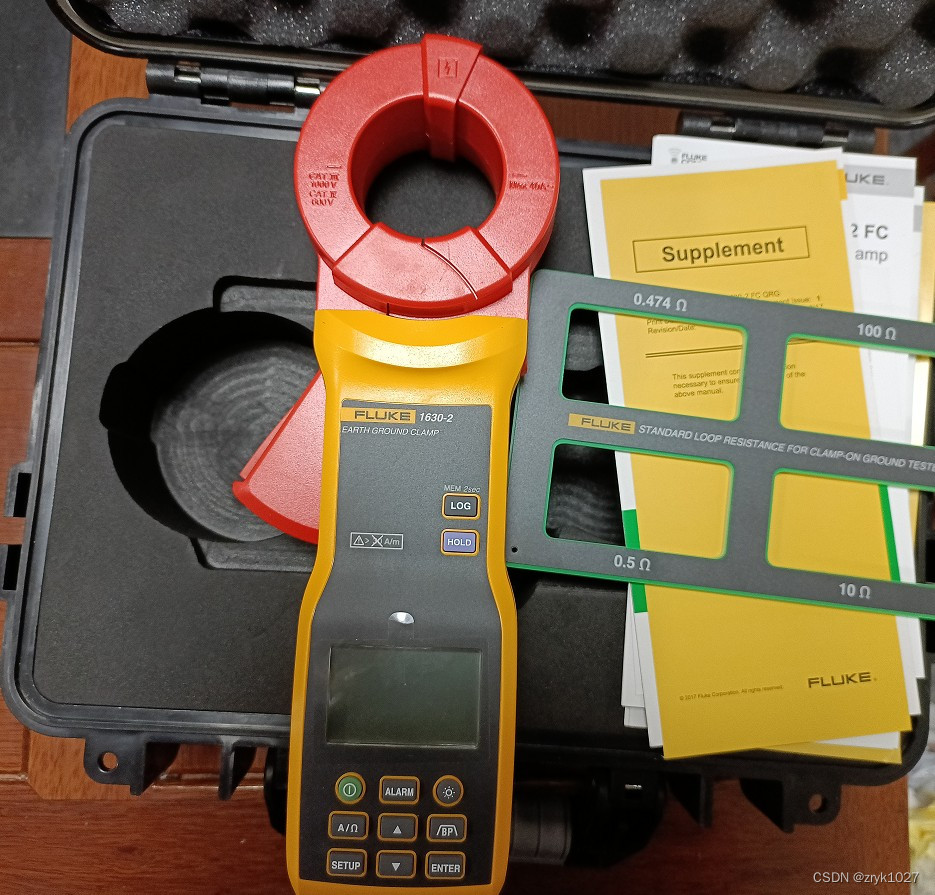福禄克FLUKE 1630-2接地电阻测试仪_fluke1630-2使用-CSDN博客