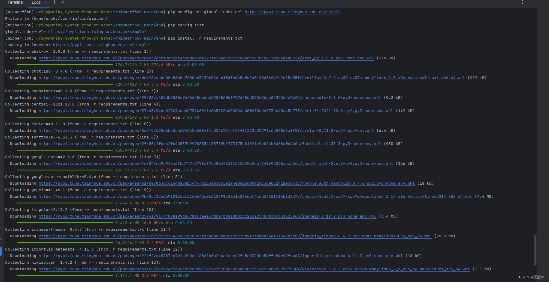 复现mipnerf360_mipnerf360 github-CSDN博客
