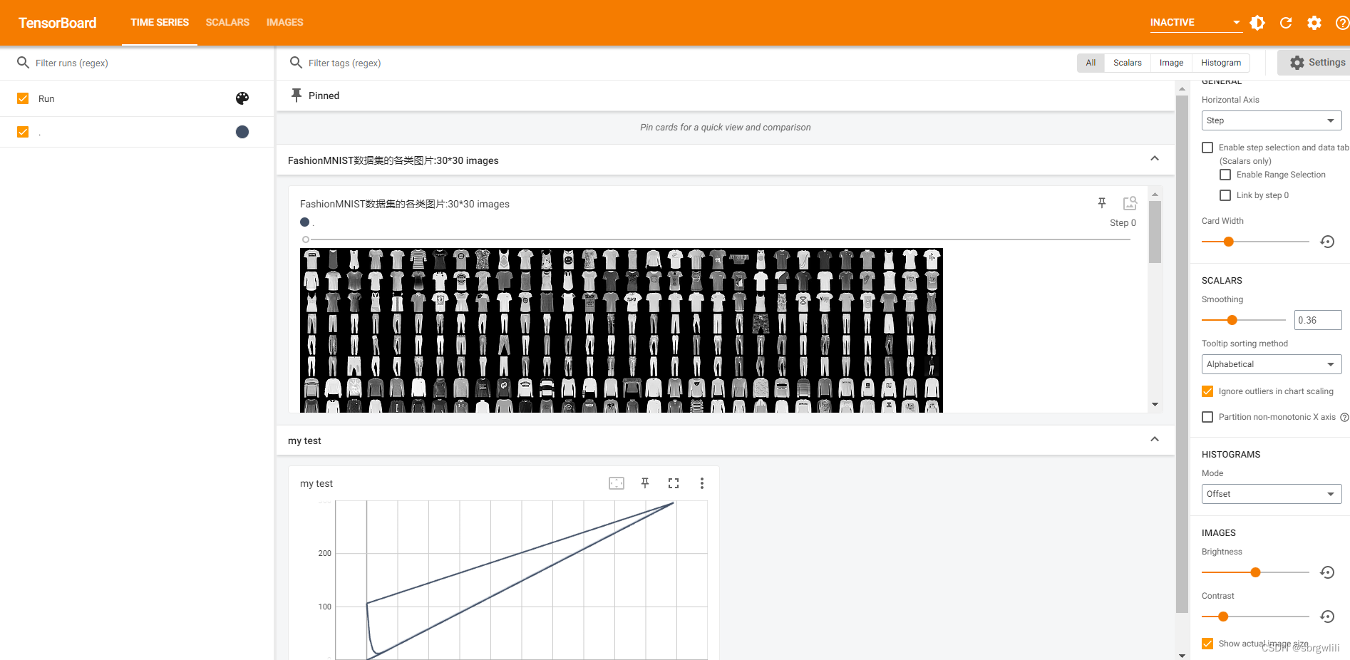 利用torchvision和TensorBoard可视化FashionMNIST数据集的各类图片_利用torchvision和tensorboard生成如下图像。 (1)每小类图片随机挑选90 ...