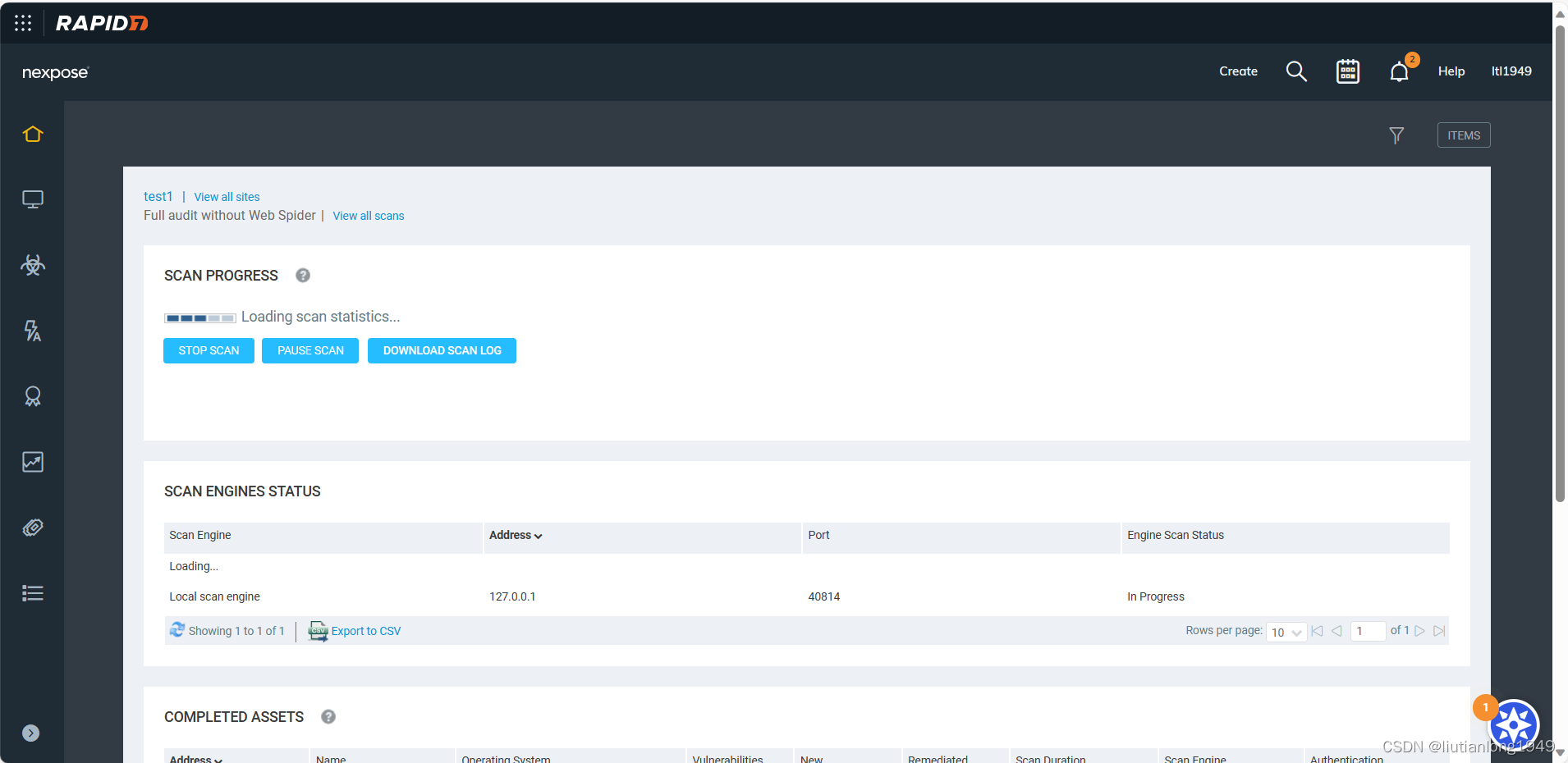 Nexpose的安装和基本使用-CSDN博客