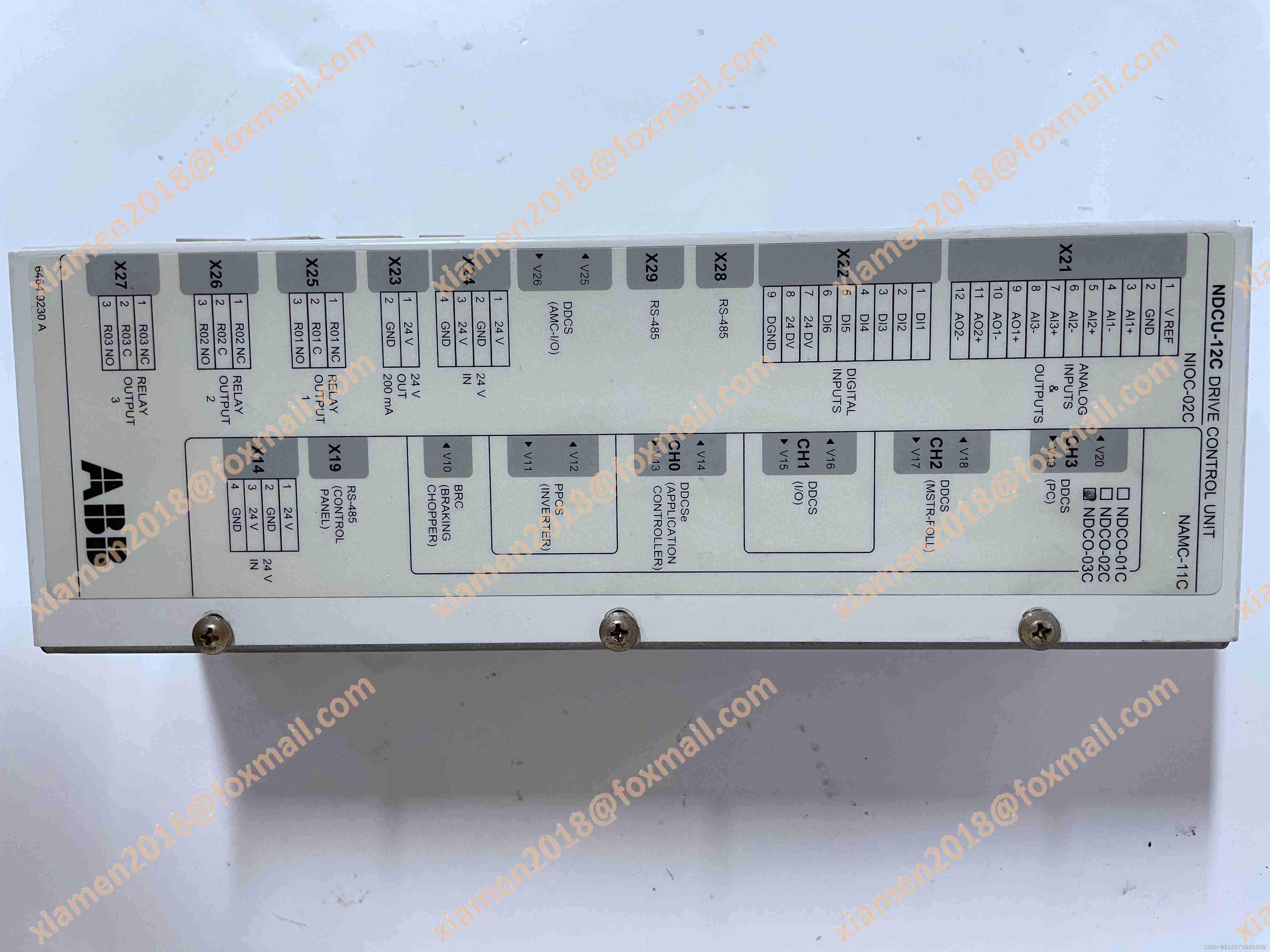 ABB NDCU-12C NDCU-12CK 驱动控制单元-CSDN博客