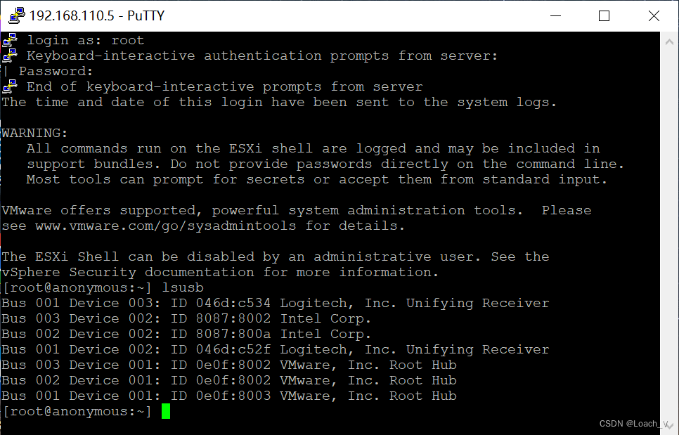ESXi6.7.0 U2 直通USB键盘、鼠标给Win10虚拟机_esxi usb直通-CSDN博客