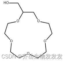 2-(Hydroxymethyl)-15-crown 5-Ether冠醚衍生物，分子式C11H22O6，分子量250.29-CSDN博客